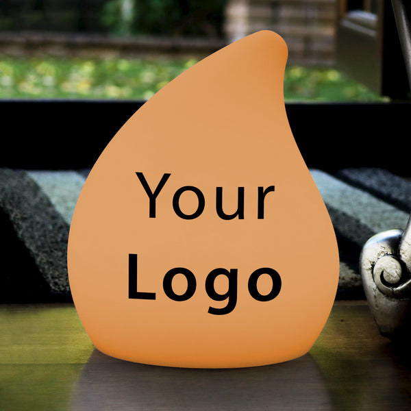 Custom Branded Centrepiece with Logo, Bespoke Display Light Box Sign f ...